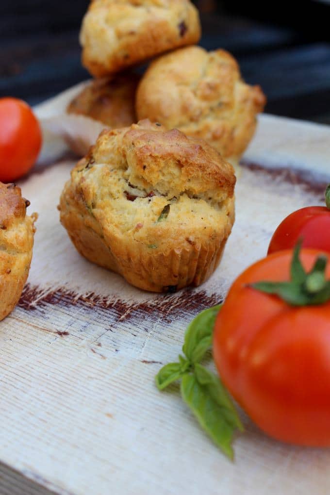 Herzhafte Muffins italienischer Art - Kinder, kommt essen!