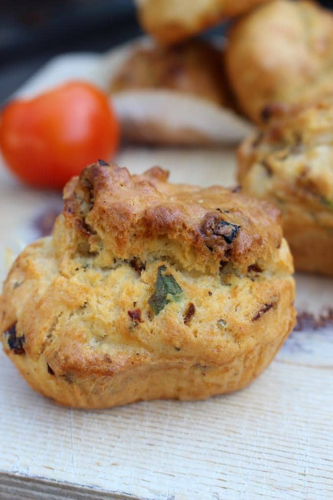 Herzhafte Muffins italienischer Art - Kinder, kommt essen!