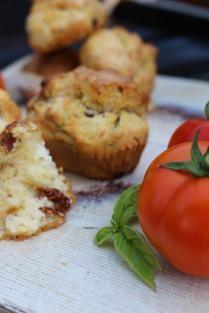 Herzhafte Muffins italienischer Art - Kinder, kommt essen!