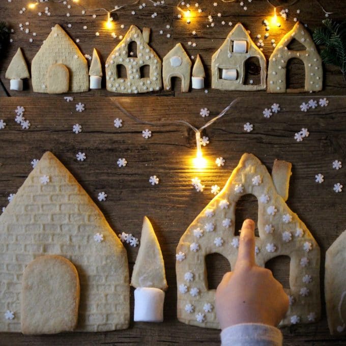 Entspannt durch den Advent - Keks-Häuser zum Nachbacken mit Kindern