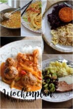 Wochenplan KW 3 (2023) - Tolle Rezepte für die ganze Familie